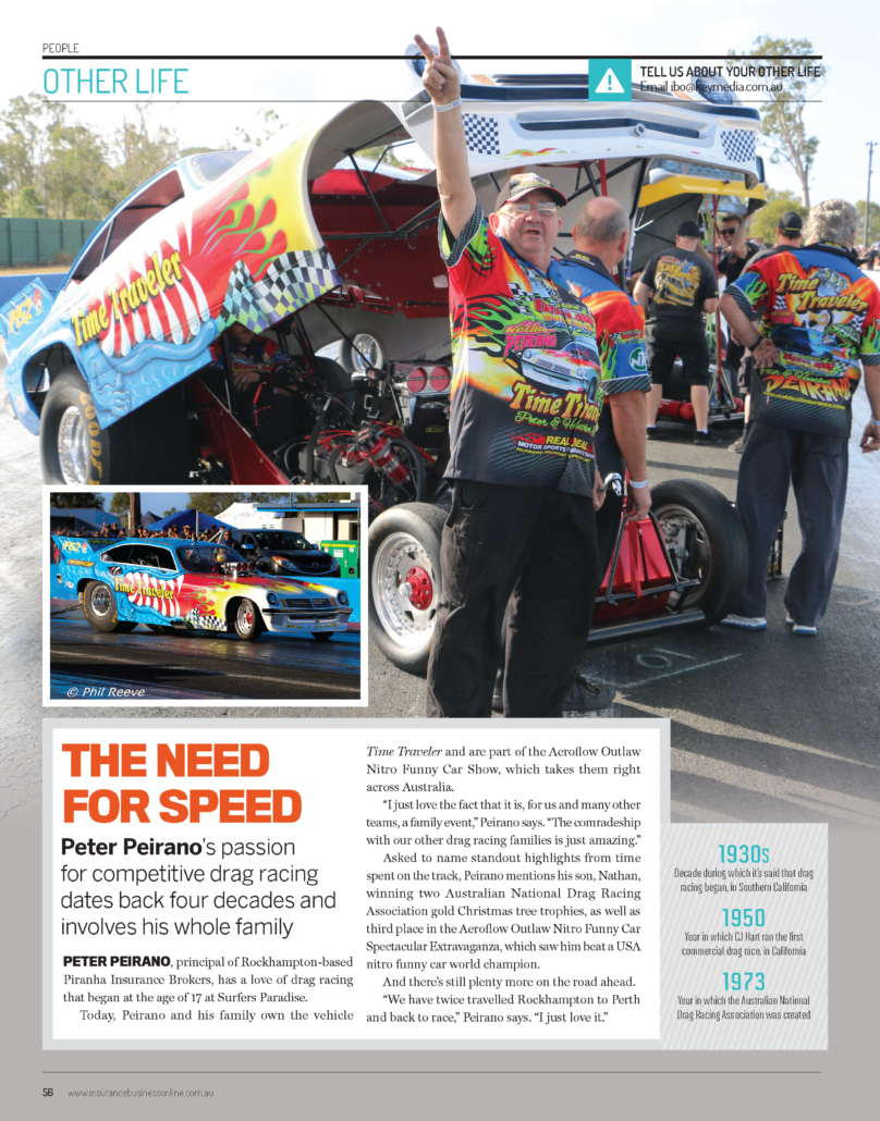 THE NEED FOR SPEED - Piranha Insurance Brokers